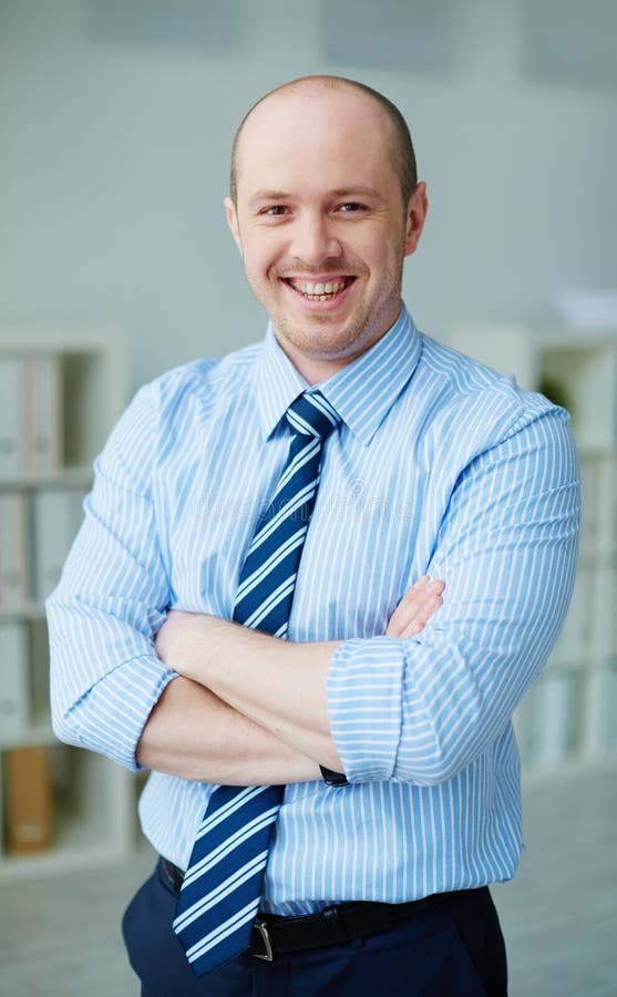 Happy boss stock photo. Image of business, male, confident - 57561008