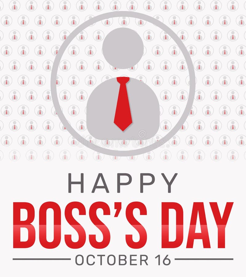 Happy Boss S Day Wallpaper with Shapes and Typography Under it Stock ...