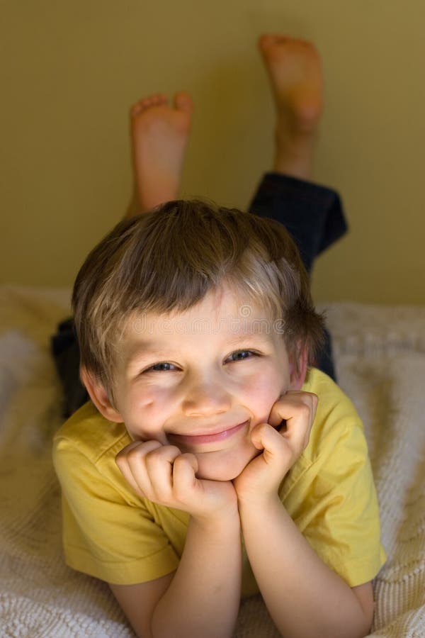 Happy Boy stock photo. Image of amiable, confident, childhood - 2226532