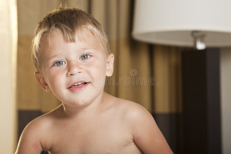 Happy boy stock image. Image of grey, happiness, lovely - 26637475