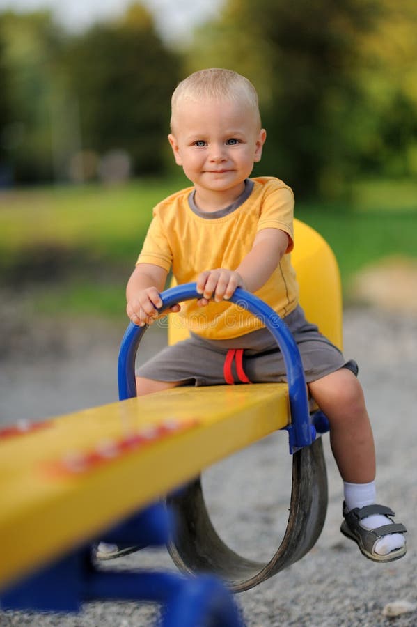 Happy boy stock image. Image of park, outdoor, little - 29682075
