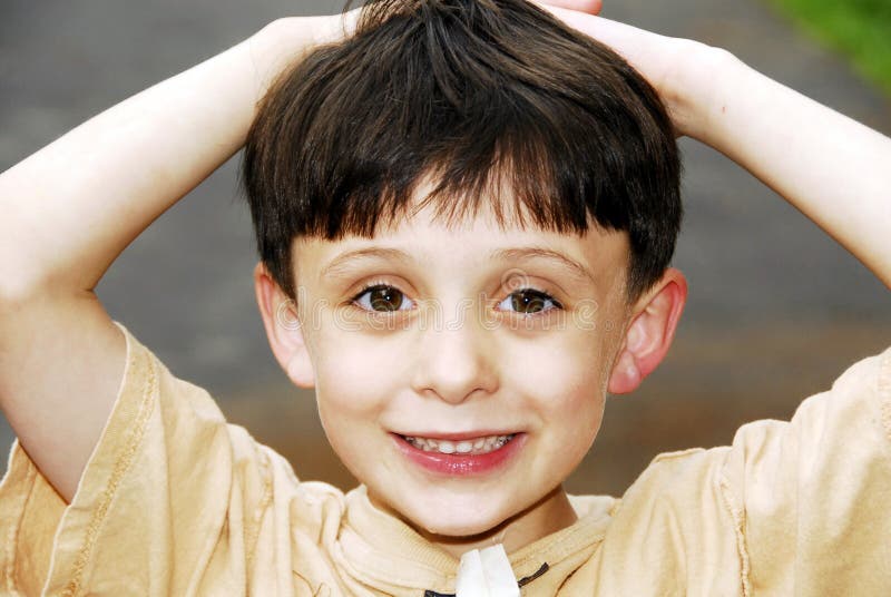 Happy Boy stock photo. Image of grandson, male, baby, dental - 3103214