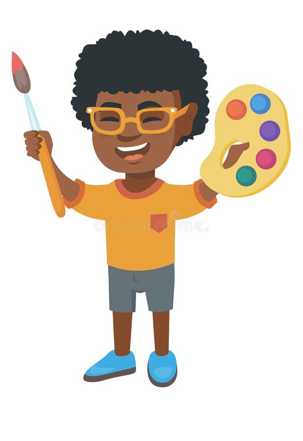 Artist Creative Boy Vector Character Stock Illustrations – 1,603 Artist ...