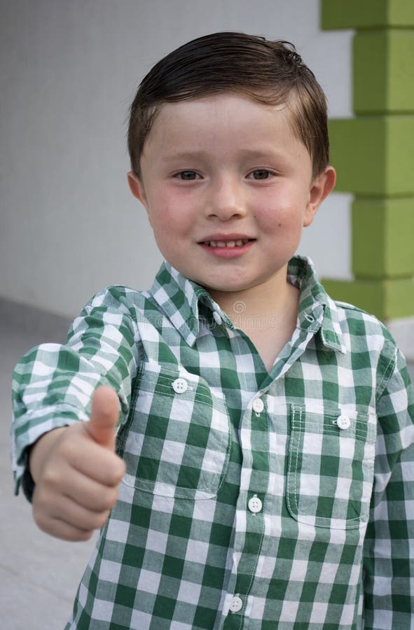 Happy Boy is Enjoying a Sunny Day. Stock Photo - Image of face ...