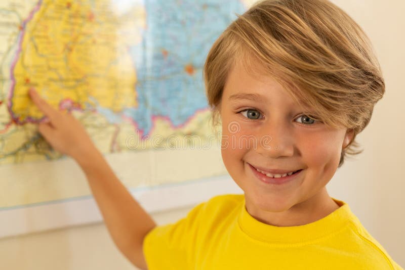 661 Boy Pointing Map Stock Photos - Free & Royalty-Free Stock Photos ...