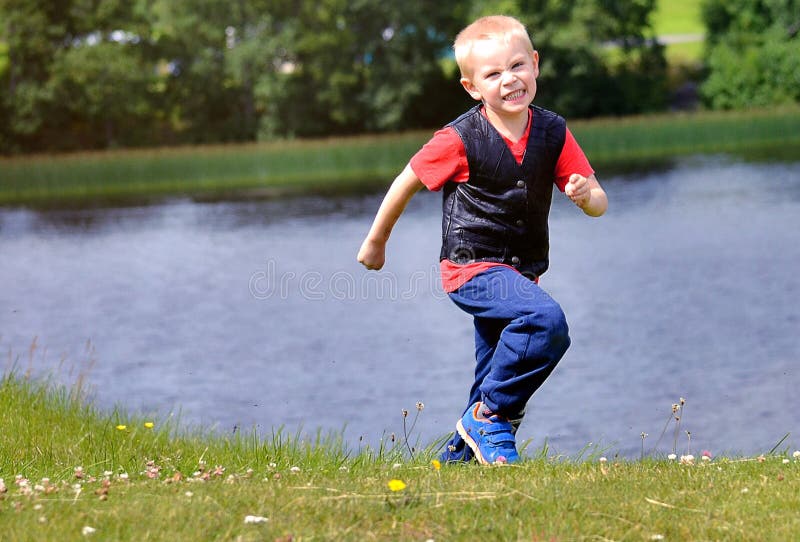 Happy boy stock image. Image of playful, adventure, play - 62167859