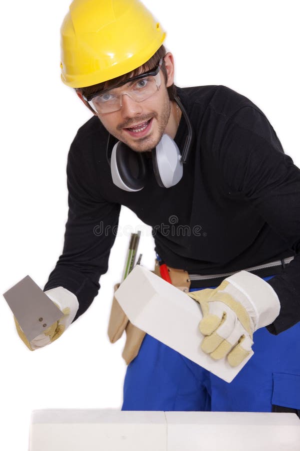 Happy Bricklayer Picture. Image: 16303842
