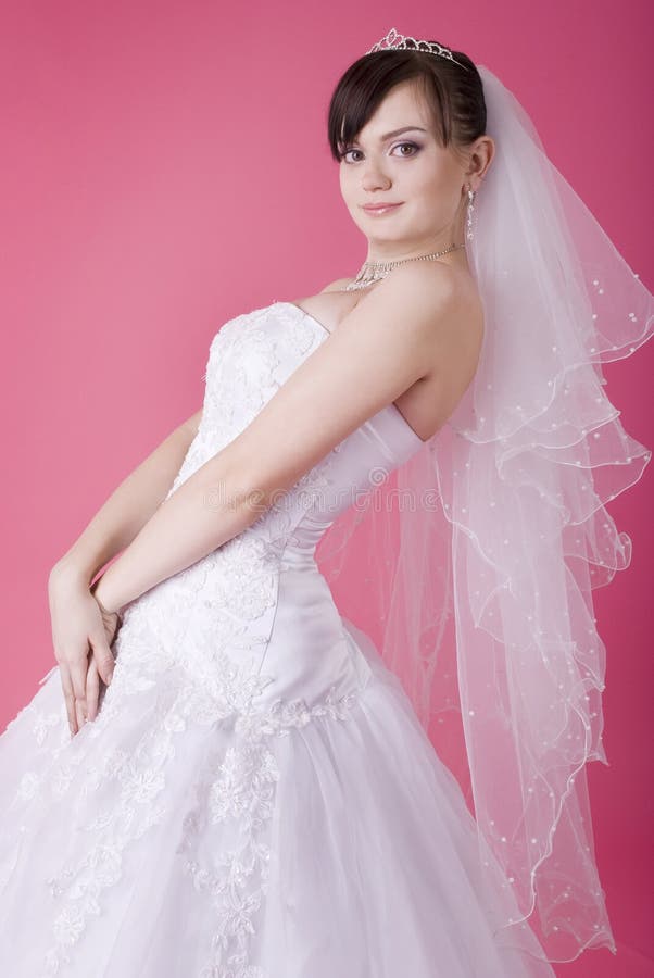 Portrait of a Beautiful Bride Stock Photo - Image of happy, caucasian ...