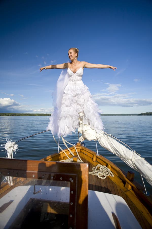 Bride and Groom on Wedding Ceremony Stock Photo - Image of eternity ...