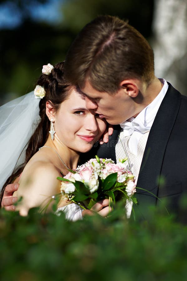 Bride&groom stock image. Image of happy, dress, smile - 6029551