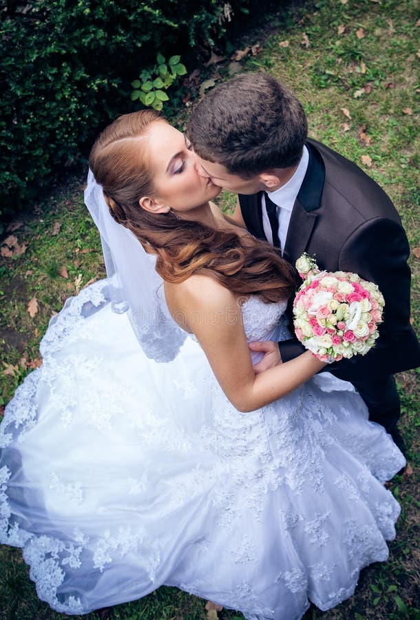 Happy Bride and groom stock photo. Image of happy, male - 28119542