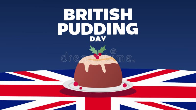 Happy British Pudding Day with Delicious British Pudding Stock Video ...