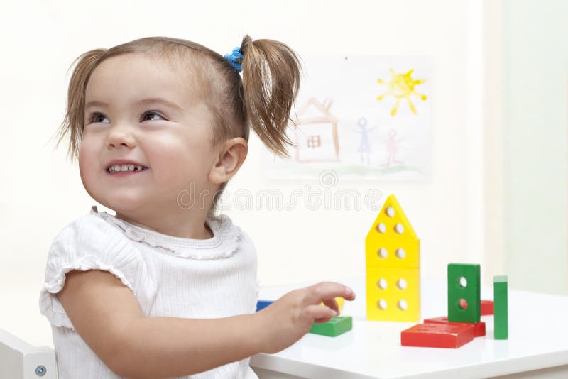 Happy Builder stock photo. Image of portrait, game, activity - 16967160