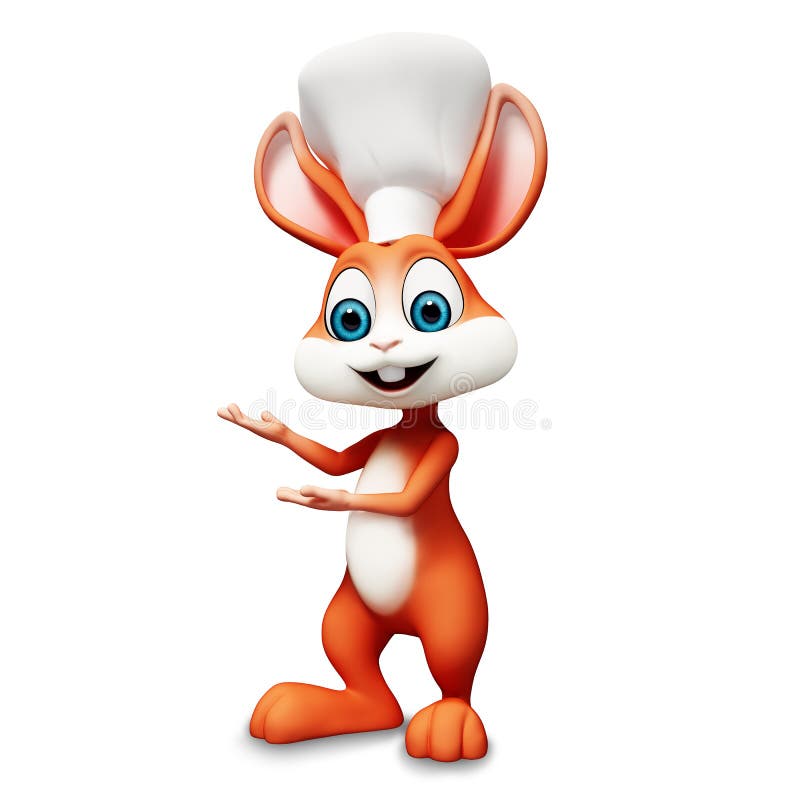 Happy bunny easter symbol stock vector. Illustration of character - 4345401