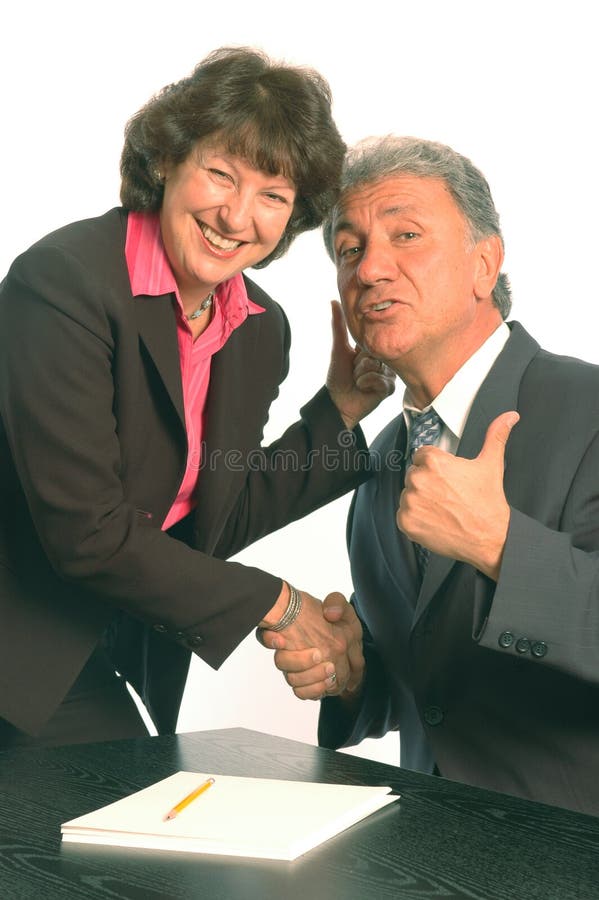 Business Partnership Success Stock Photo - Image of clerk, postive: 1662746