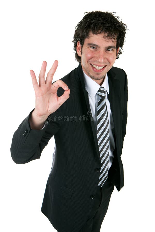 Approachable business man stock image. Image of posing - 12733707