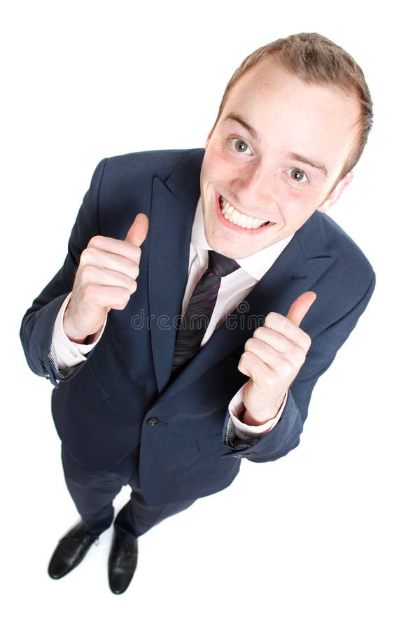 Happy business man stock image. Image of formal, attire - 14623771