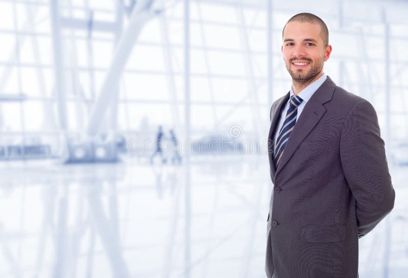 Business Man Portrait at the Office Stock Image - Image of worker, work ...