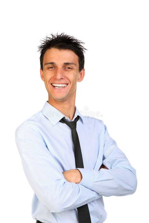 Smiling business man stock image. Image of caucasian, businessmen - 6574161