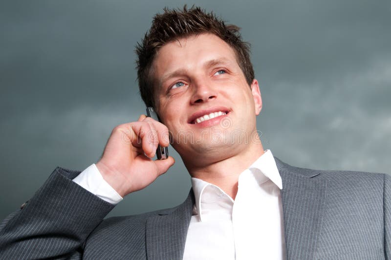 Happy businessman stock image. Image of corporation, business - 10975861