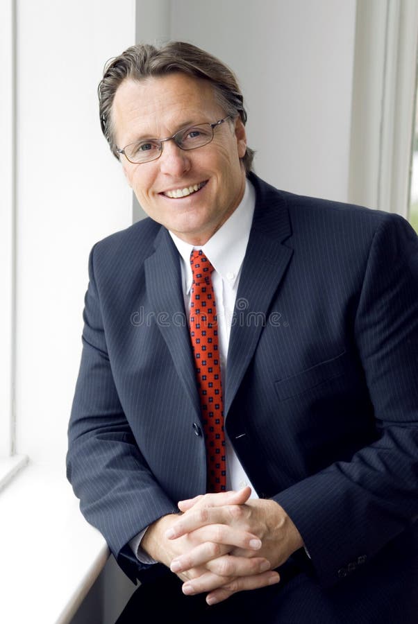 Old Business Man with Laptop Stock Image - Image of older, hand: 19478841