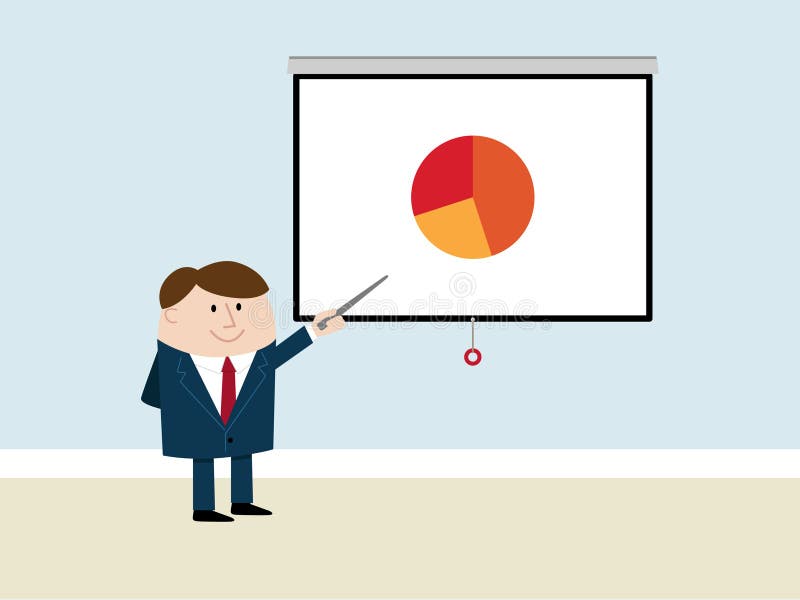 Businessman Showing Good Results Stock Illustrations – 18 Businessman ...