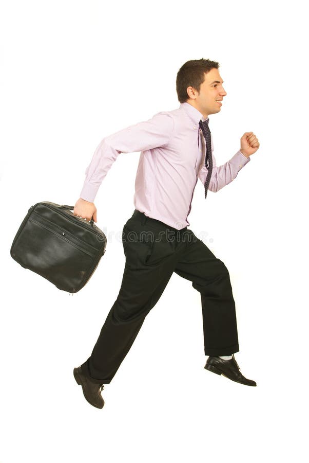 Busy businessman stock photo. Image of fast, energy, movement - 7585694