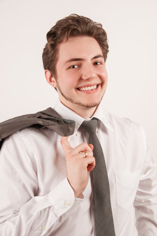 Happy businessman stock photo. Image of corporate, okay - 74381584