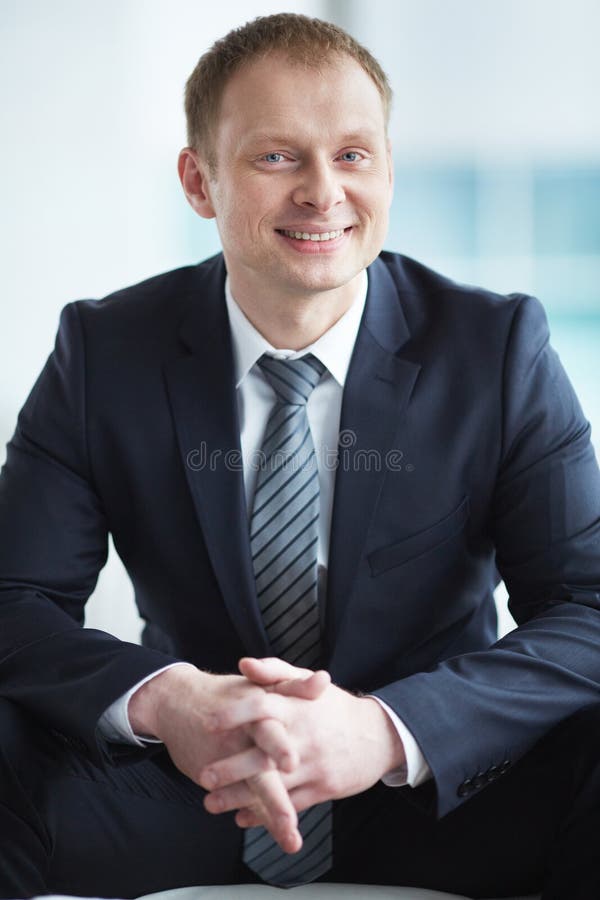 Happy businessman stock image. Image of lifestyle, male - 34412207