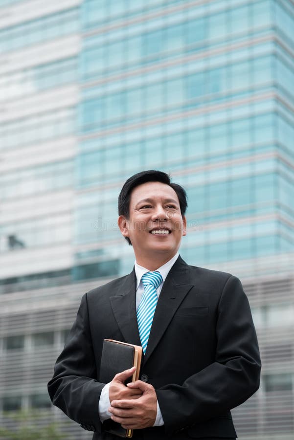 Happy businessman stock image. Image of copyspace, leader - 32356465