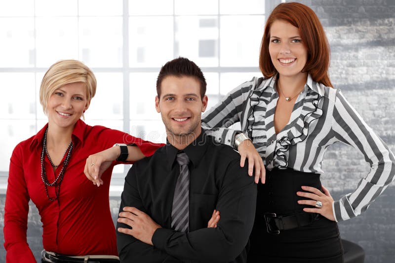 Happy Smart Group of Friends Stock Photo - Image of beauty, contact ...