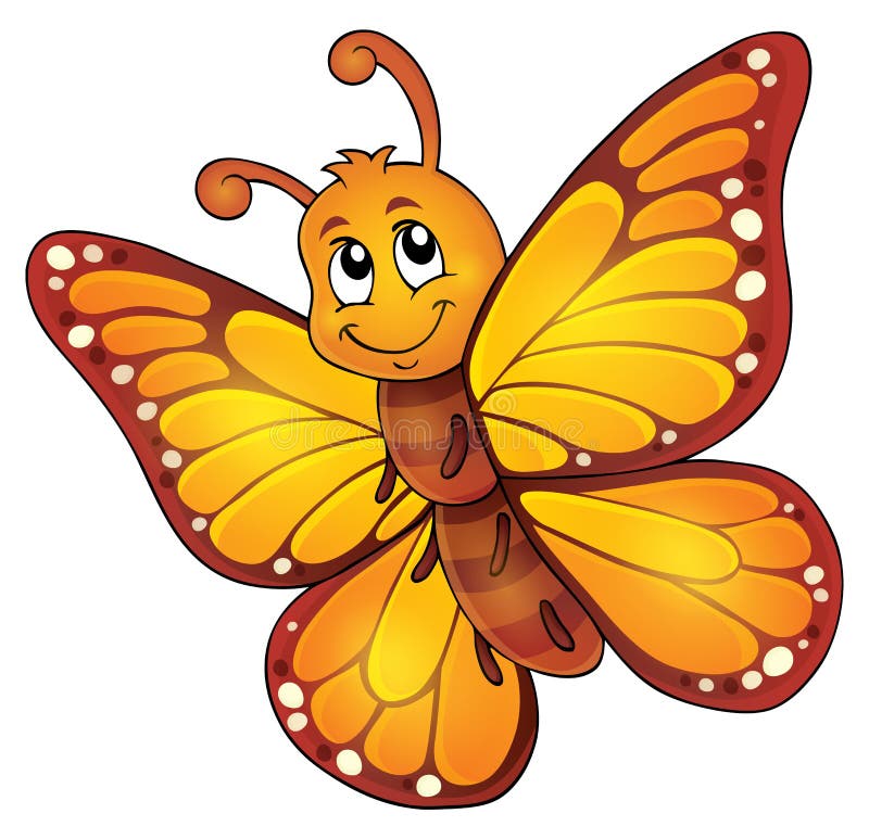 Happy Butterfly Topic Image 1 Stock Vector - Illustration of eps10 ...