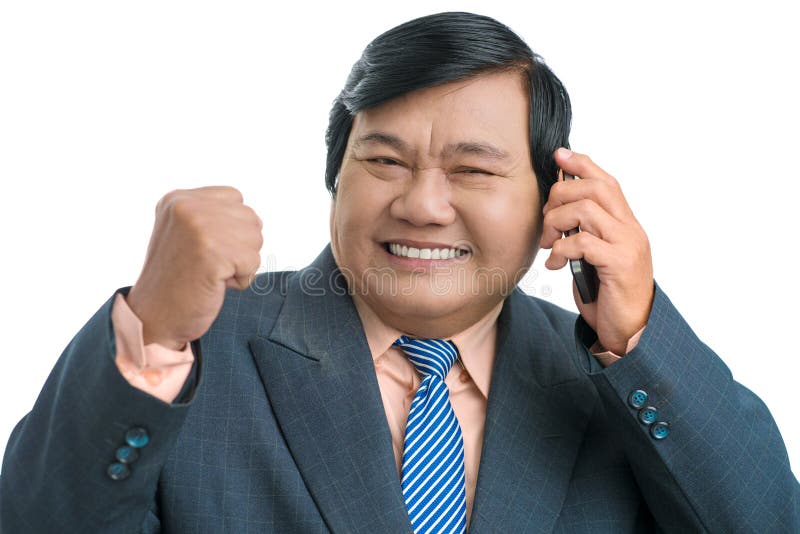 Happy call stock image. Image of happiness, emotional - 29198763