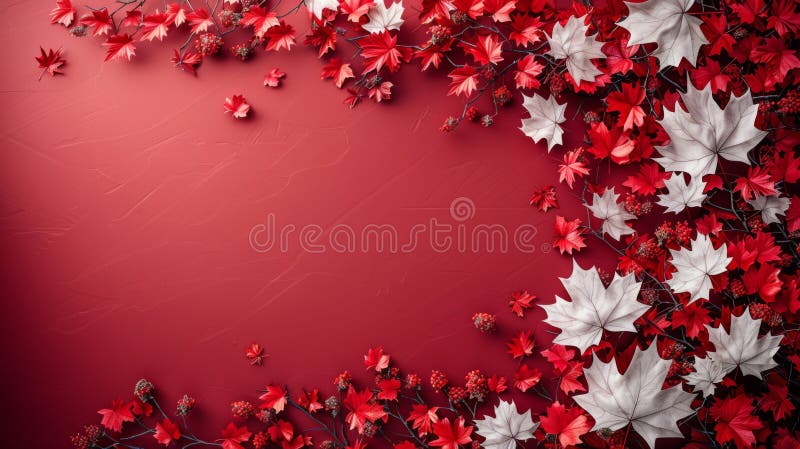 Happy Canada Day . Celebrating Canadian Day Stock Illustration ...