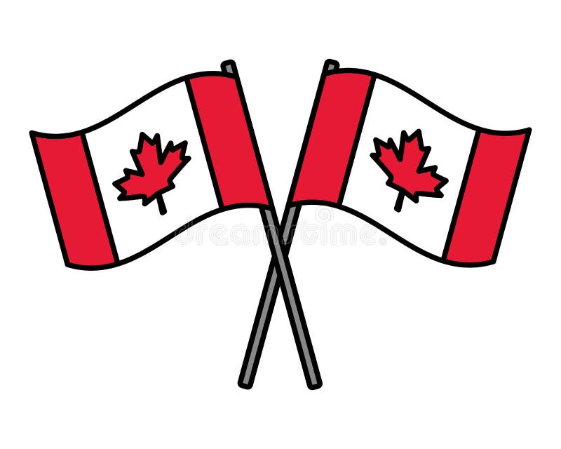 Happy Canada Day Vector Illustration Stock Illustration - Illustration ...