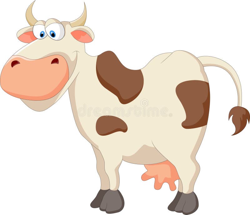 Cartoon Holy Cow Love stock vector. Illustration of cartoon - 47054870