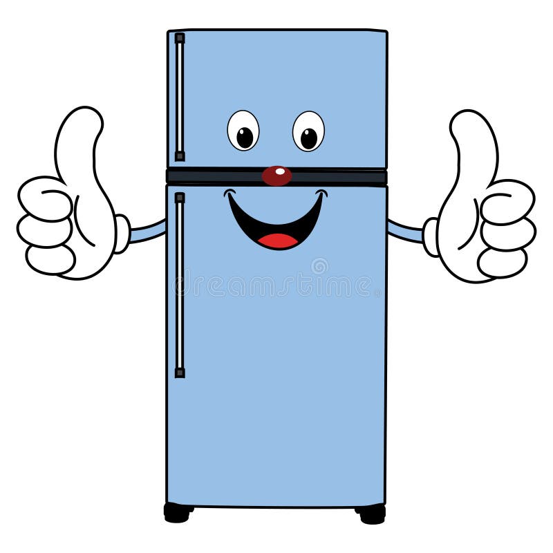Fridge Freezer Clipart