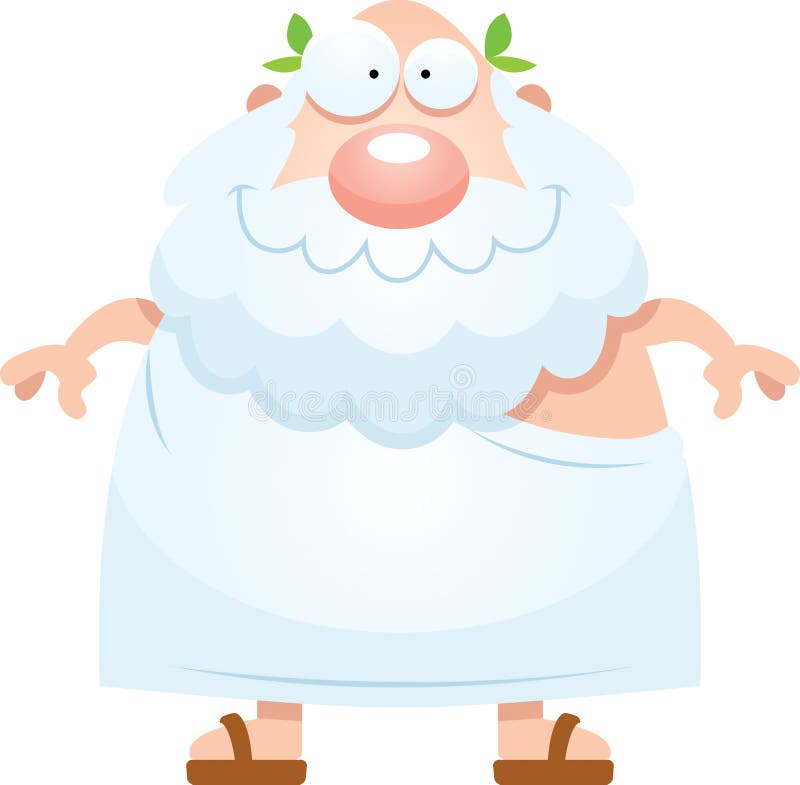 Cartoon Greek Philosopher stock vector. Illustration of greek - 41819619