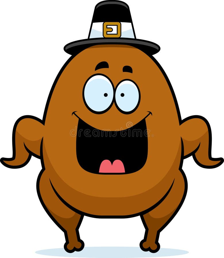 Fat Turkey stock vector. Illustration of turkey, clip - 2414082