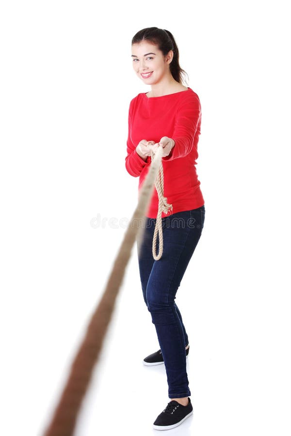 Rope pulling editorial stock image. Image of strong, children - 19794189