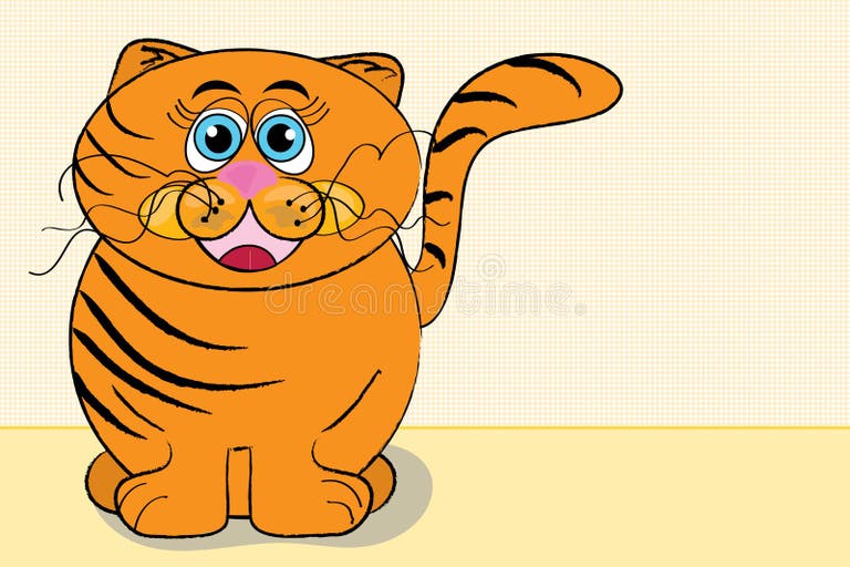 Happy Tabby Cat Stock Illustrations – 25,217 Happy Tabby Cat Stock ...
