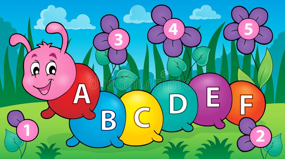 Letters Nature Theme Stock Illustrations – 2,320 Letters Nature Theme ...