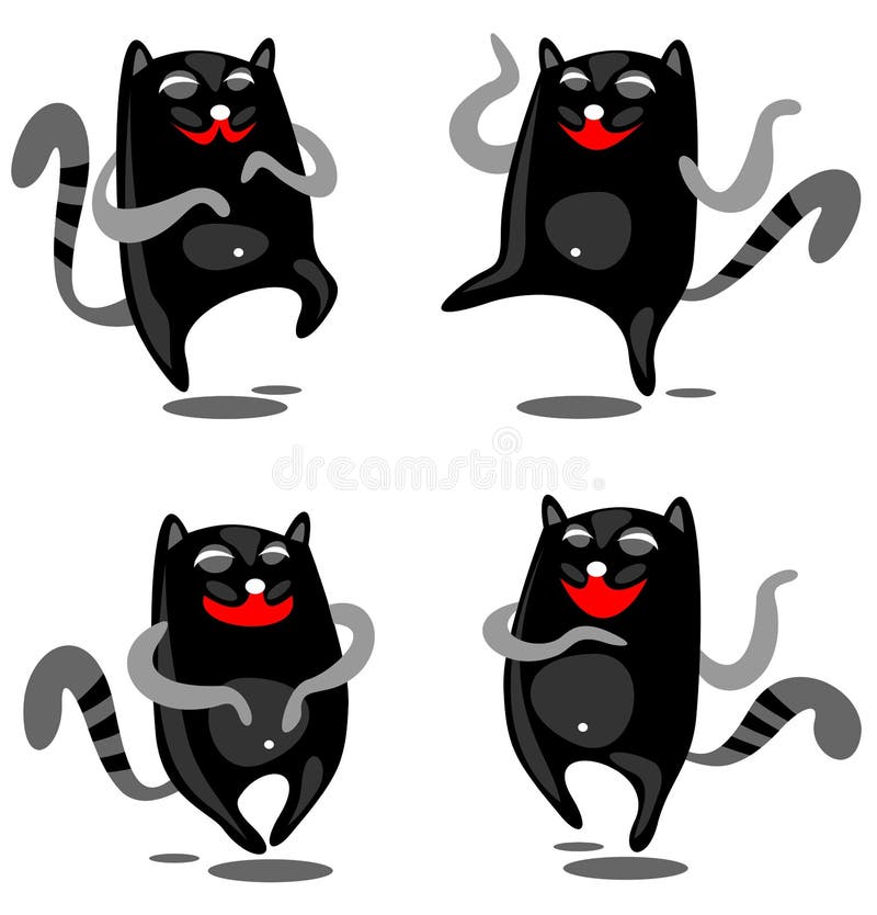Dancing Cats Stock Illustrations – 547 Dancing Cats Stock Illustrations ...