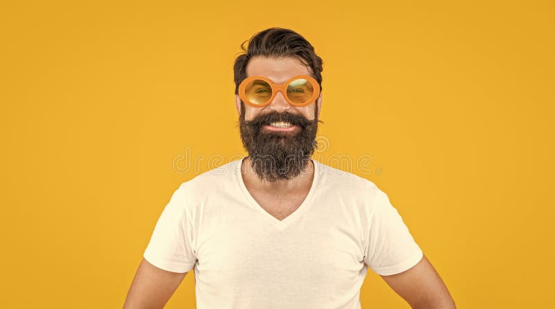 Happy Caucasian Stylish Guy Isolated on Yellow. Caucasian Stylish Guy ... Happy Caucasian Stylish Guy Isolated on Yellow. Caucasian Stylish Guy ...