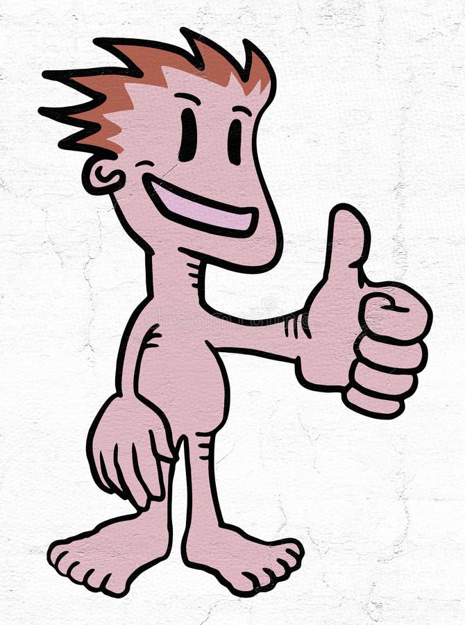 Happy character stock illustration. Illustration of person - 80994927