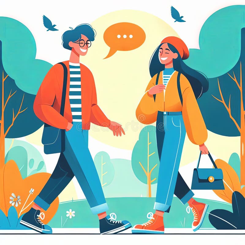 Happy Chat stock illustration. Illustration of joyful - 326941644