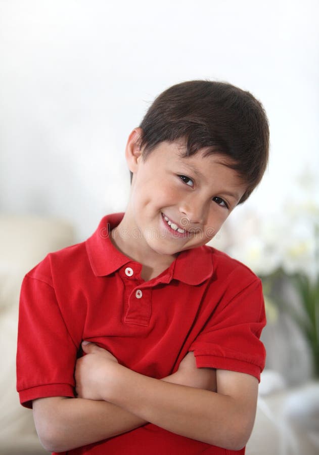 Happy Cheerful Latino or Hispanic Boy Stock Image - Image of brother ...