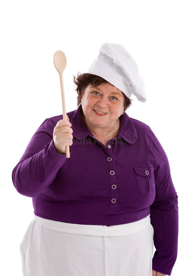 Happy chef stock photo. Image of happiness, female, isolated - 7315692