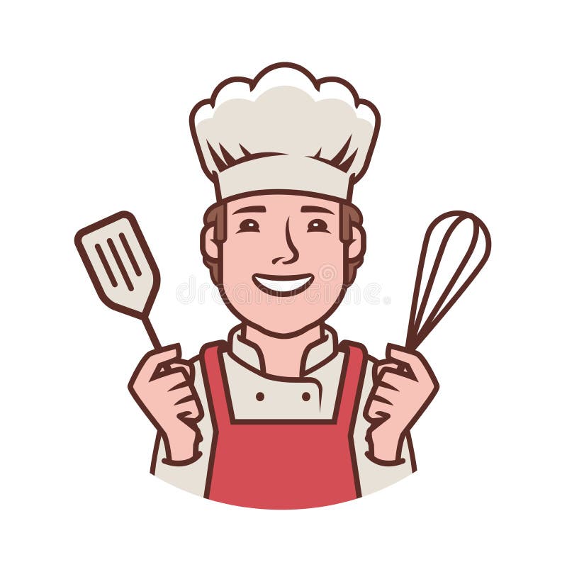 Happy Chef Logo. Cooking, Restaurant, Food Symbol Stock Vector ... Happy Chef Logo. Cooking, Restaurant, Food Symbol Stock Vector ...