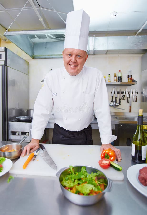 Happy chef stock photo. Image of expression, cute, happy - 25444282